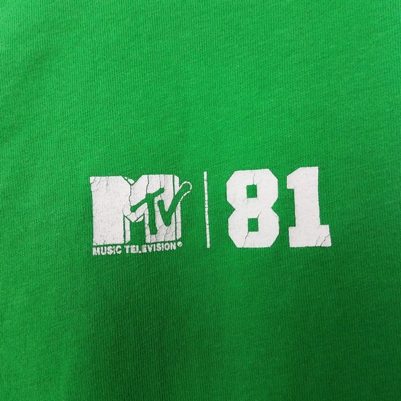 MTV | Shirts | Mtv Times Square Nyc T Shirt Green | Poshmark